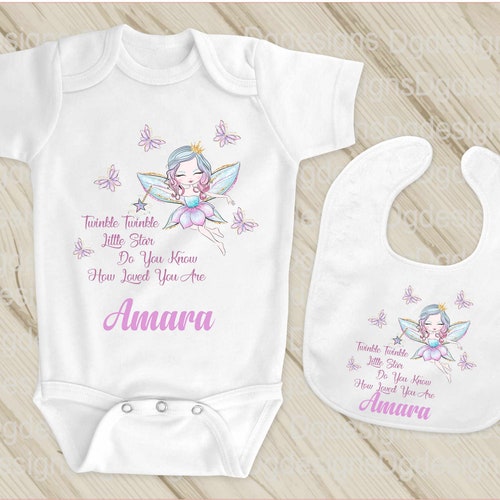 Sublimation Bib and Burp Cloth Baby Girl Design PNG Digital | Etsy
