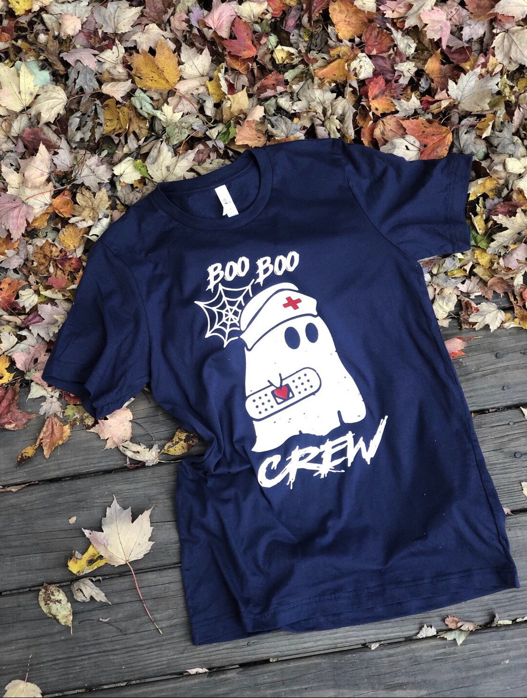 Boo Boo Crew Halloween Nurse Medic Tech Tee T-shirt - Etsy