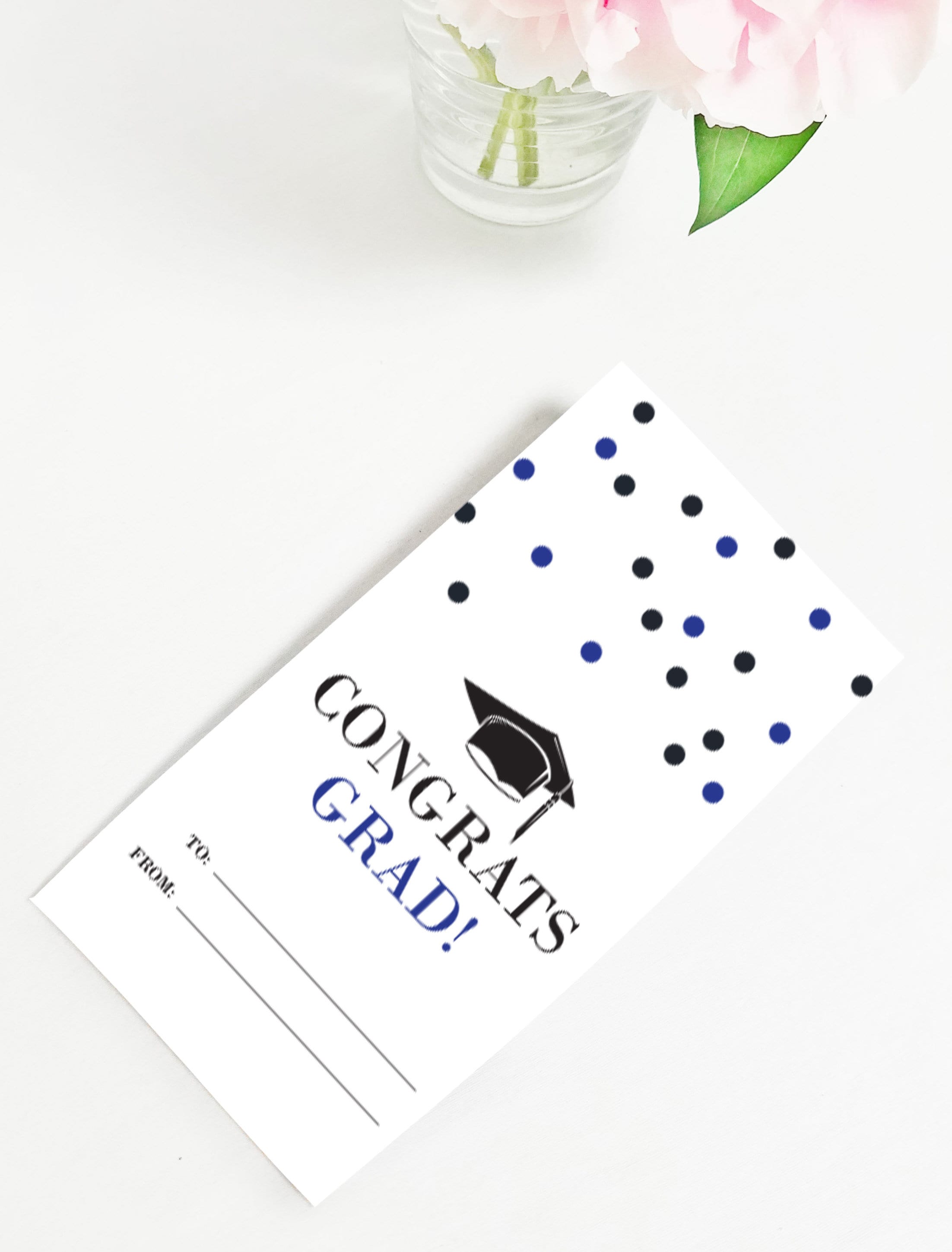 Congrats Grad Money Envelope in 3 Combos, DIY Printable - Etsy