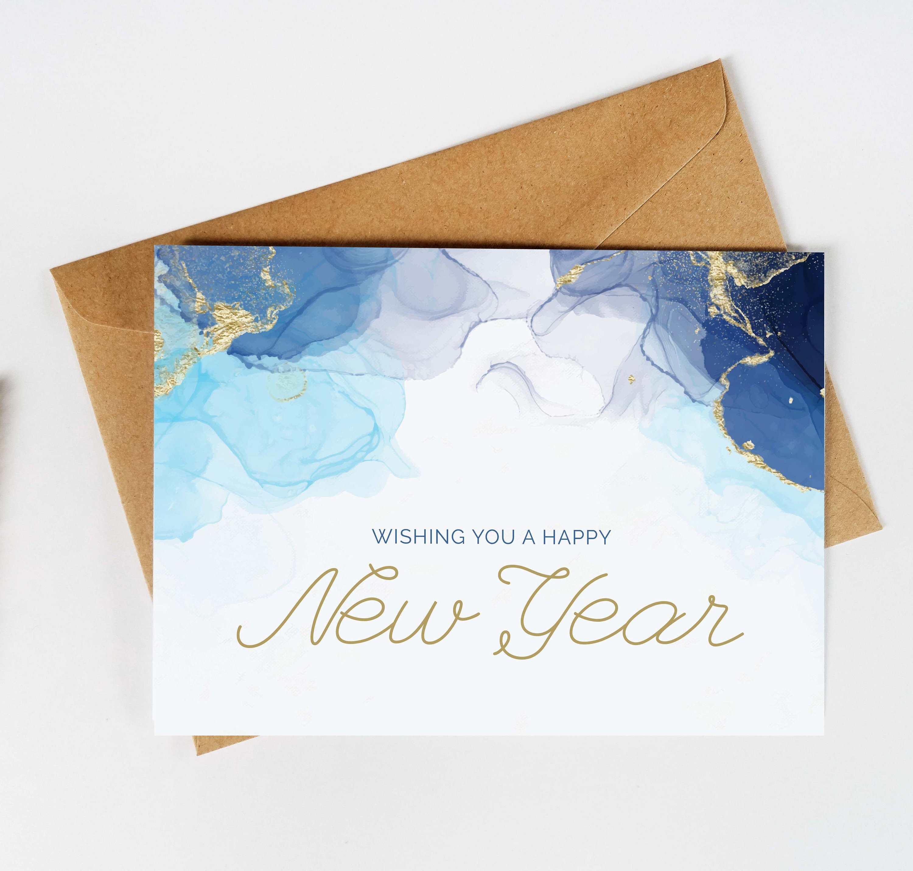 New Year Greeting Card, Printable, - Etsy