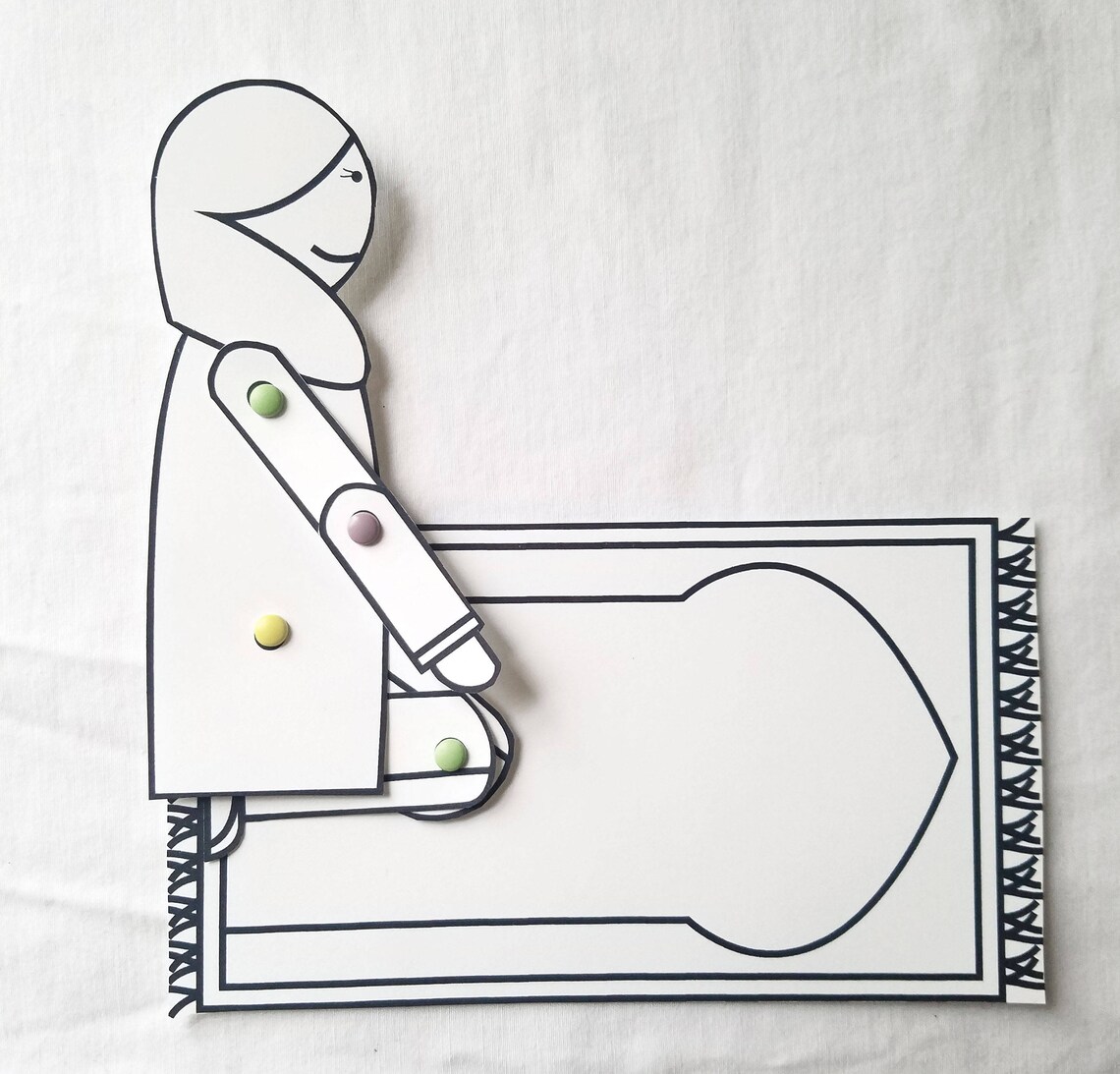 Positions of Salaat Activity for Kids, Printable, Islamic Crafts, DIY ...