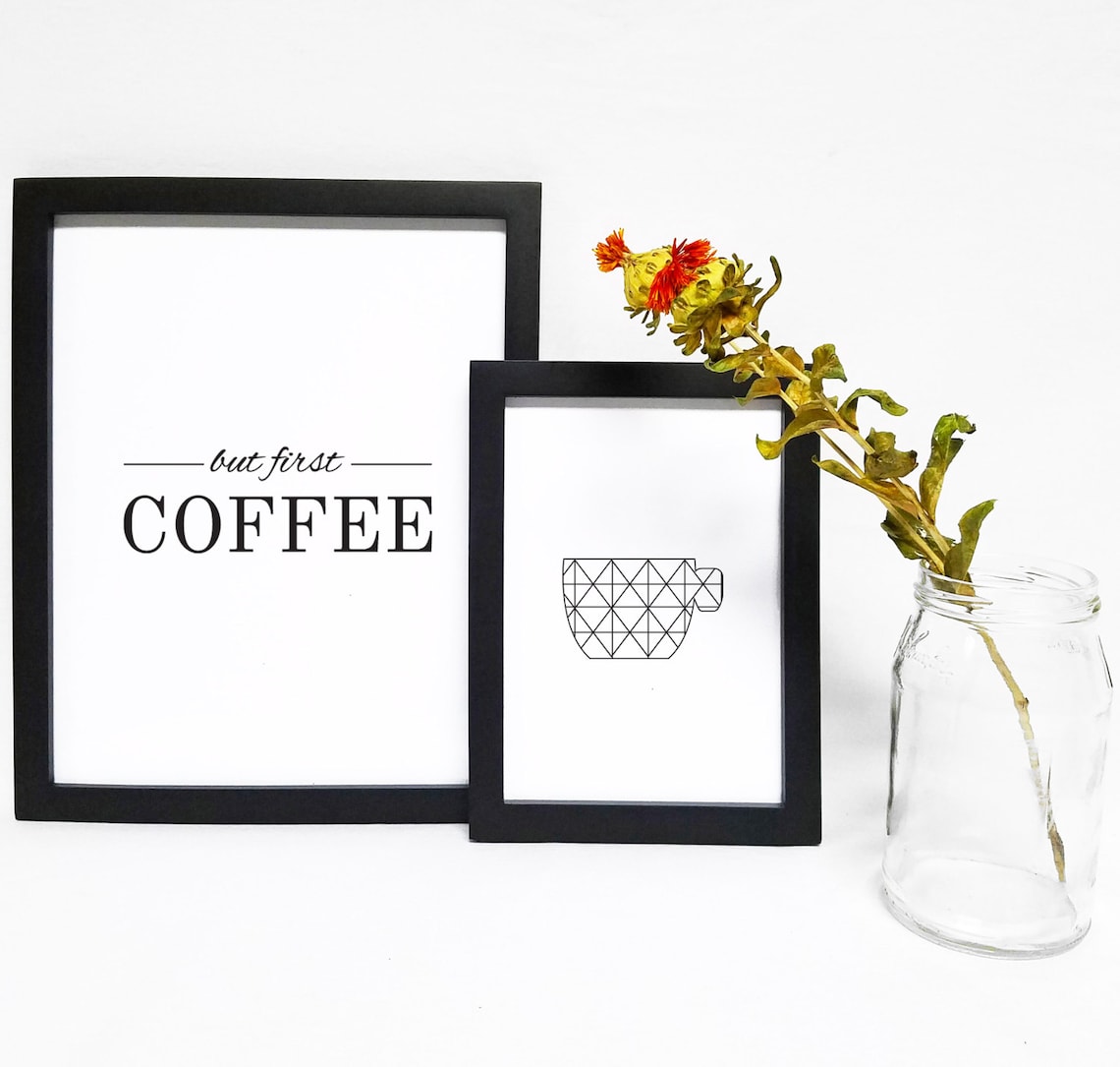 But First Coffee Printable - Etsy