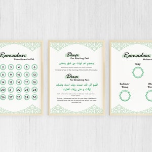 Ramadan Decoration, Islamic Art, Prayer Before and After Fasting ...