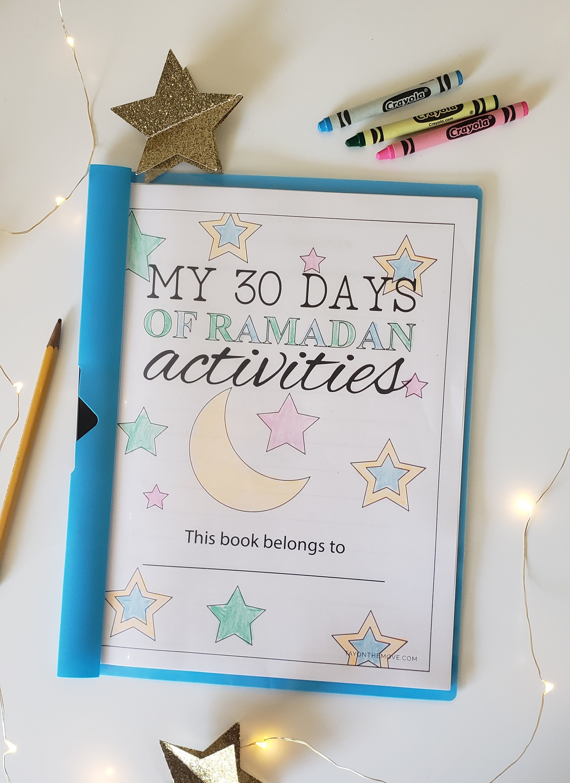 30 Days of Ramadan Activity Book Printable Muslim Kids - Etsy Australia
