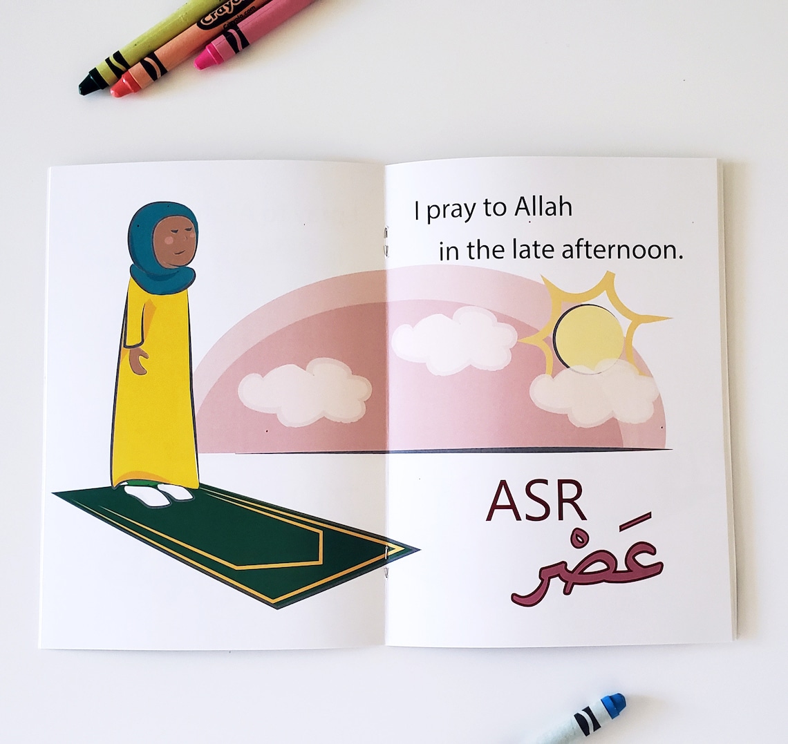 I Am a Muslim Five Daily Prayers Children's Book Islamic - Etsy