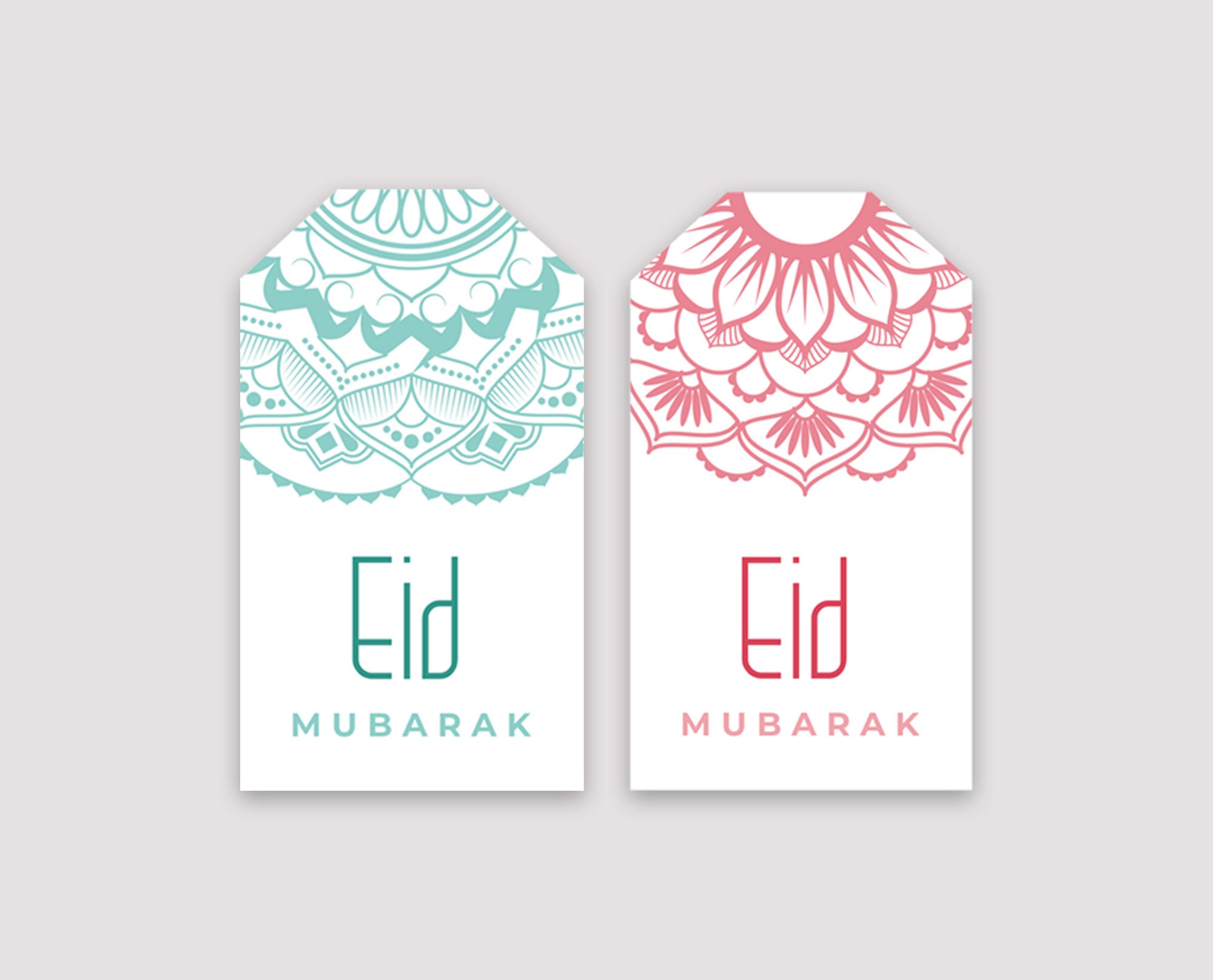 Eid Mubarak Bundle, Gift Tags, Money Envelope, Printables - Etsy