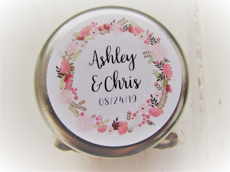 Personalised Candle Wedding Favours In Upcycled Jars Using Etsy