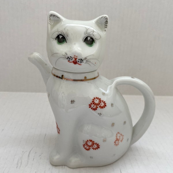 Cat Tea Pot - Etsy