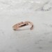 14k Solid Rose Gold Septum Eternity Bendable Ring..16g..8mm - Etsy
