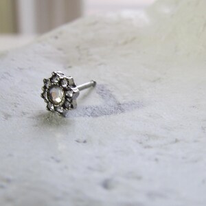 Lotus Flower Nose Ring Stud..20g..straight or L-shape - Etsy