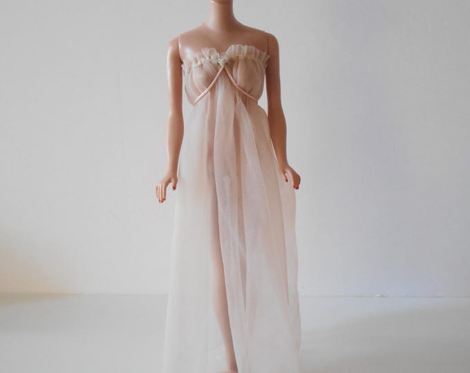 Vintage Nighty Negligee Set #965 (1959-1964) Complete With Pom Poms, Doll Not Included Just ...
