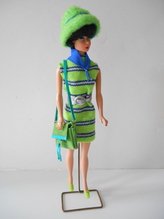 Vintage Barbie Now Knit 1452 1970 Complete with Extra Doll | Etsy