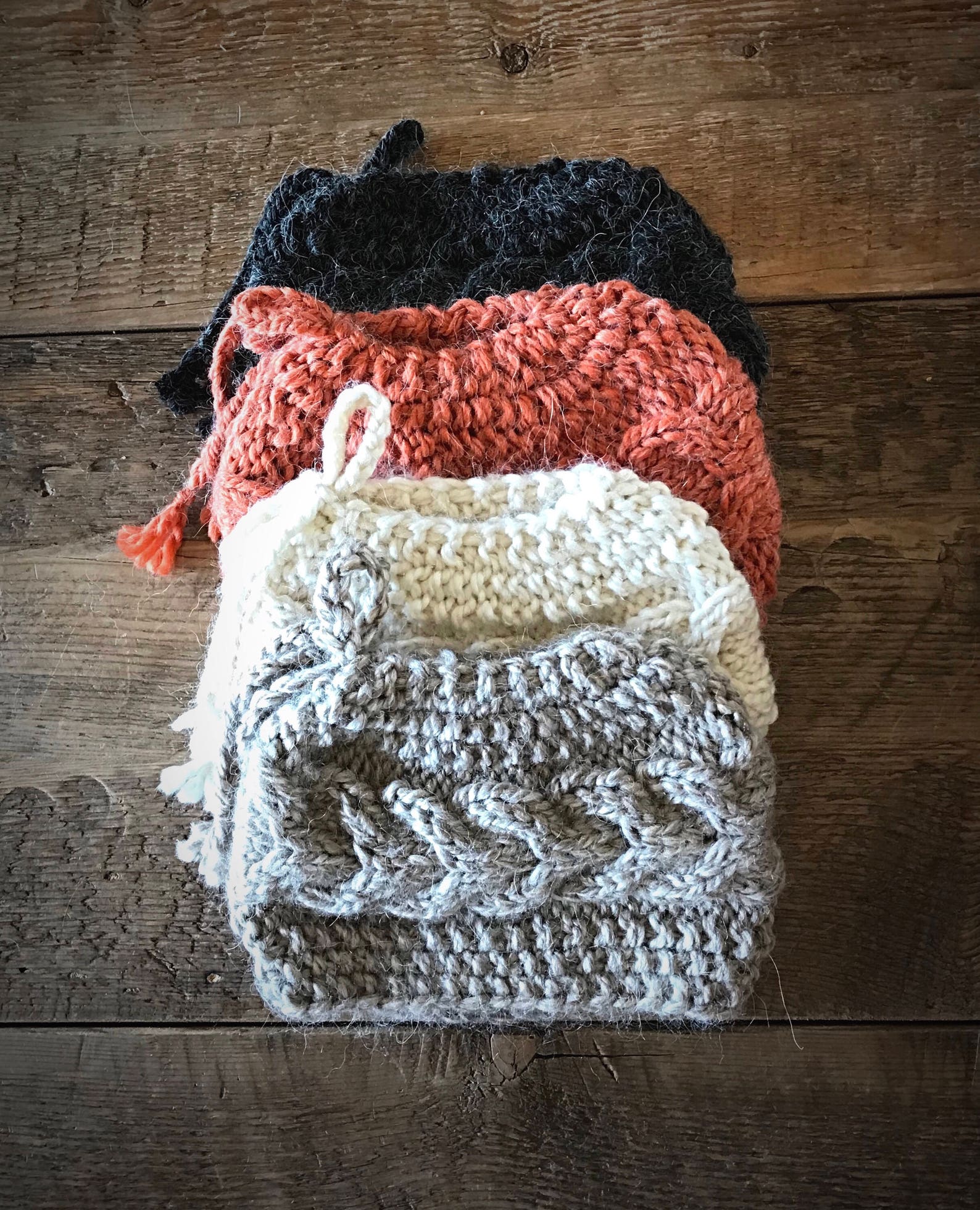 Chunky Cable Messy Bun Hat With a Twist PATTERN ONLY | Etsy