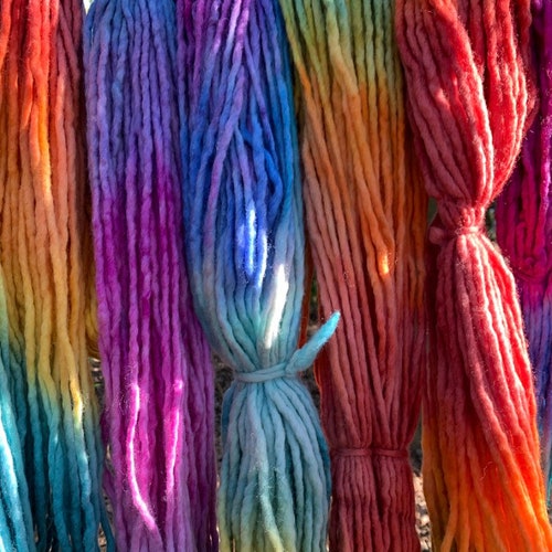 Rainbow Super Chunky Yarn Bundle - Etsy