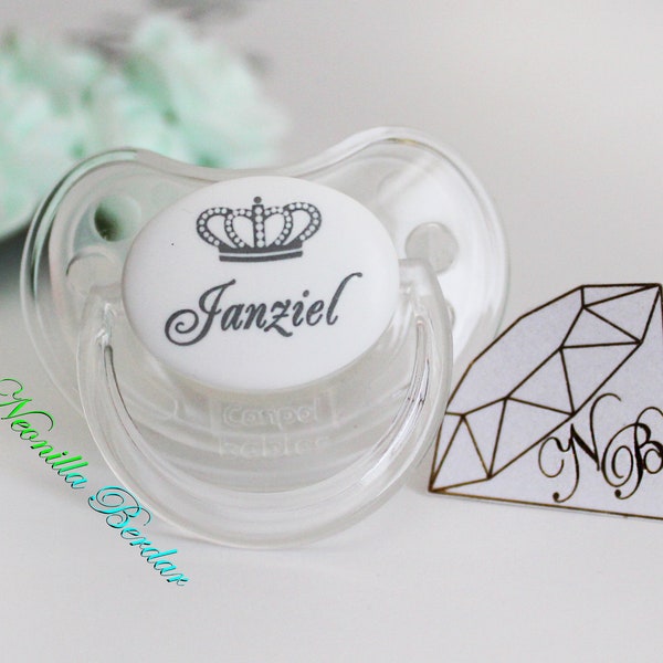 Monogram Pacifier - Etsy