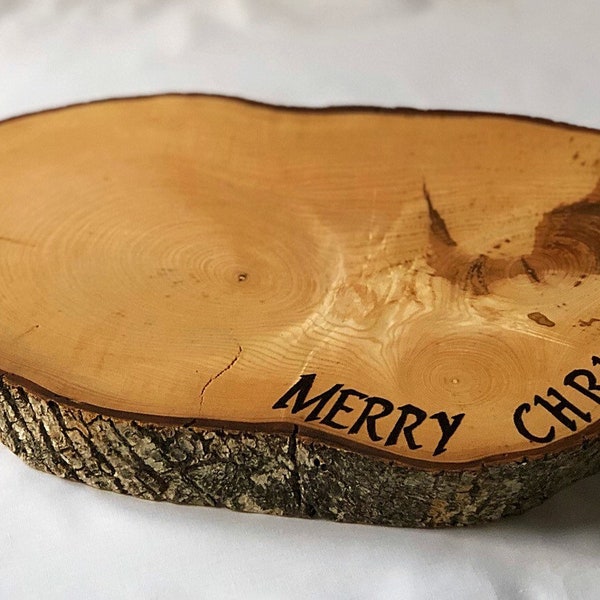 Log Cake Stand - Etsy