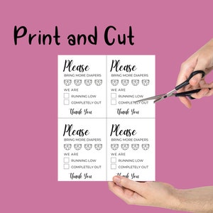 Please Bring More Supplies Notice for Daycares | Parents Notes ...