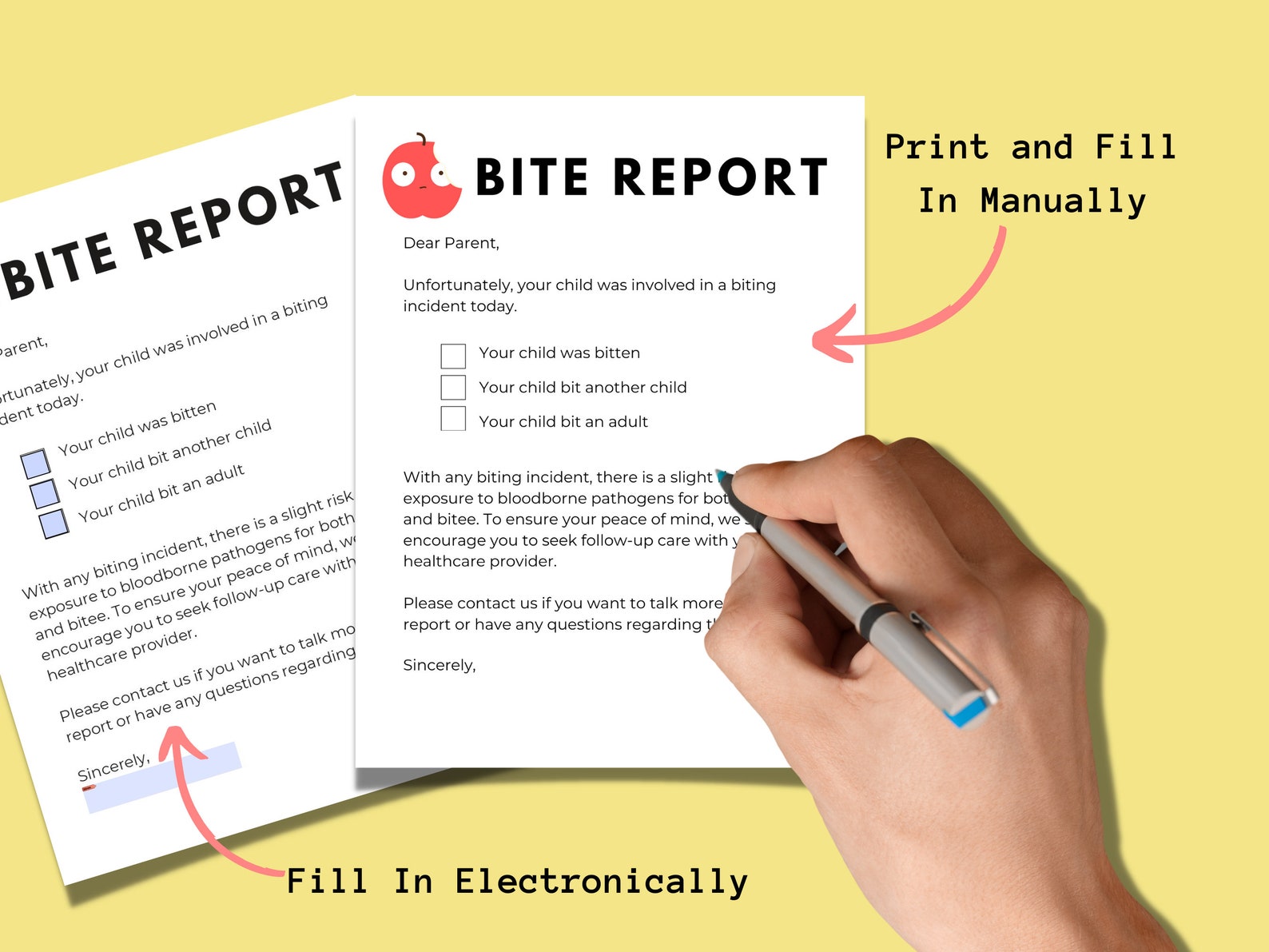 Daycare Biting Letter To Parents Biting Report Biting Etsy daycare-biting-letter-to-parents-biting-report-biting-etsy