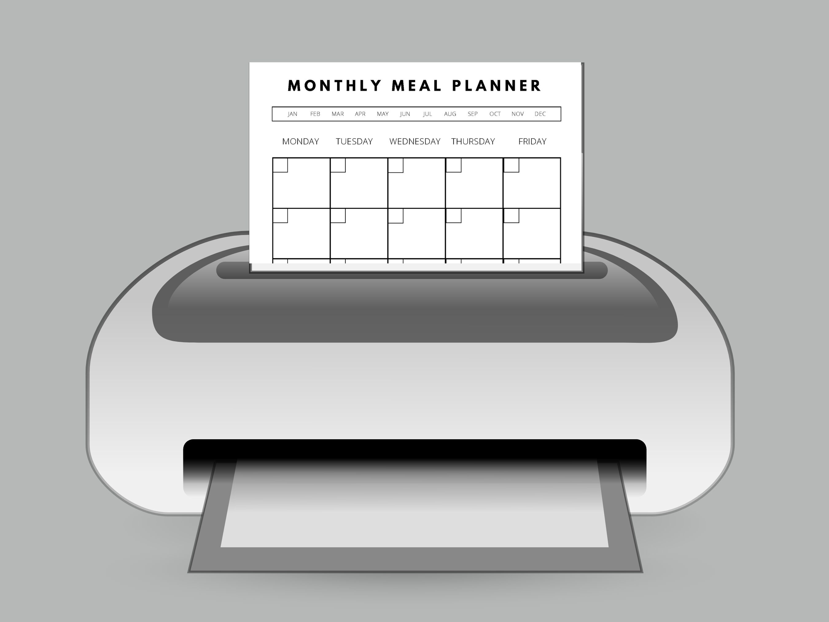 Daycare Monthly Meal Planner | Monthly Meal Plan for Daycares | Daycare ...