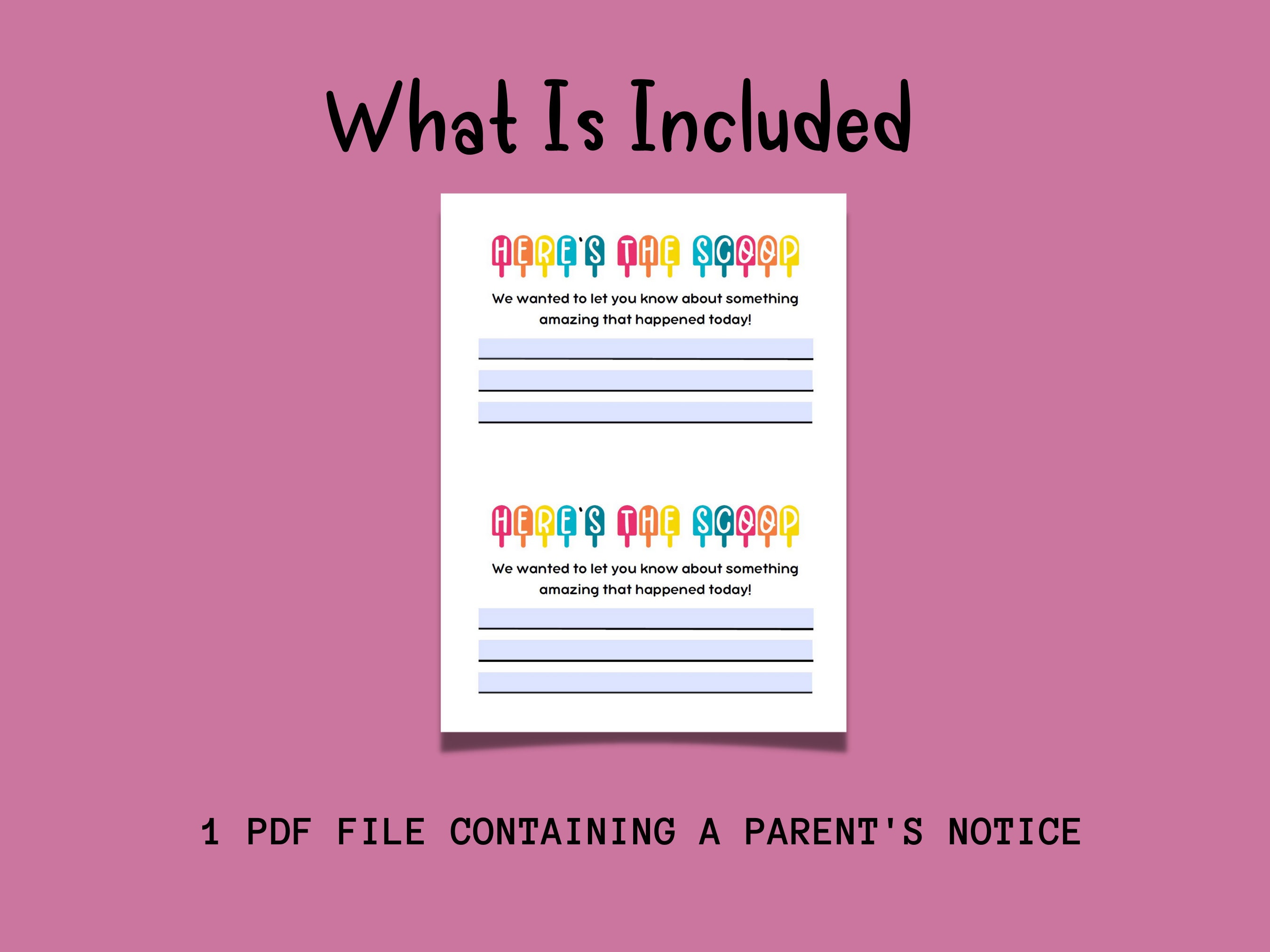 Positive Praise Notes for Daycares, Preschools and Teachers | Daycare ...