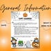 Daycare Halloween Party Notice Template for Home Daycare & Childcare ...