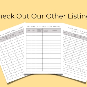 Home Daycare Business Hours Sign | Home Daycare Hours of Operations ...