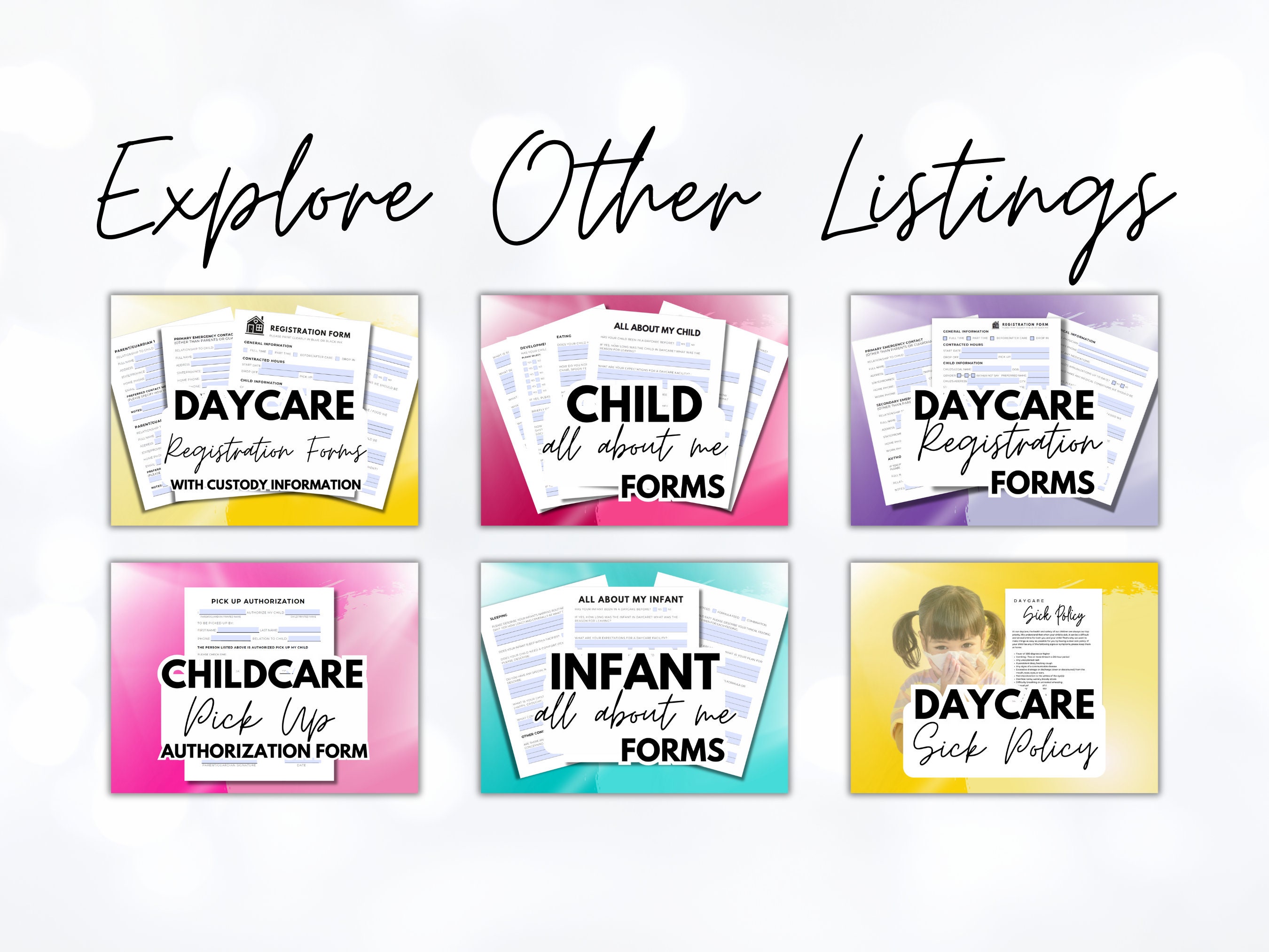 Daycare Halloween Party Notice Template for Home Daycare & Childcare ...