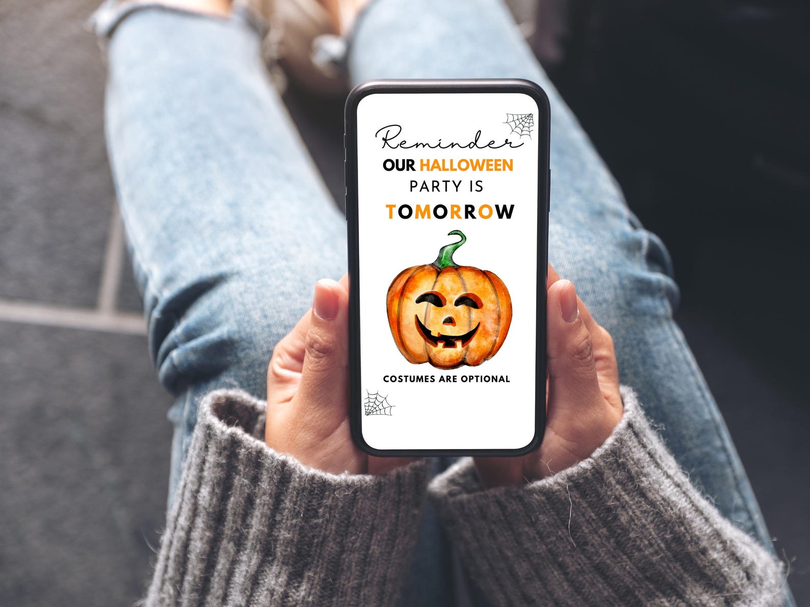 Daycare Halloween Party Notice Template for Home Daycare & Childcare ...