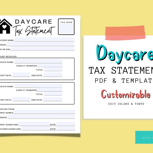 In Home Daycare - Etsy