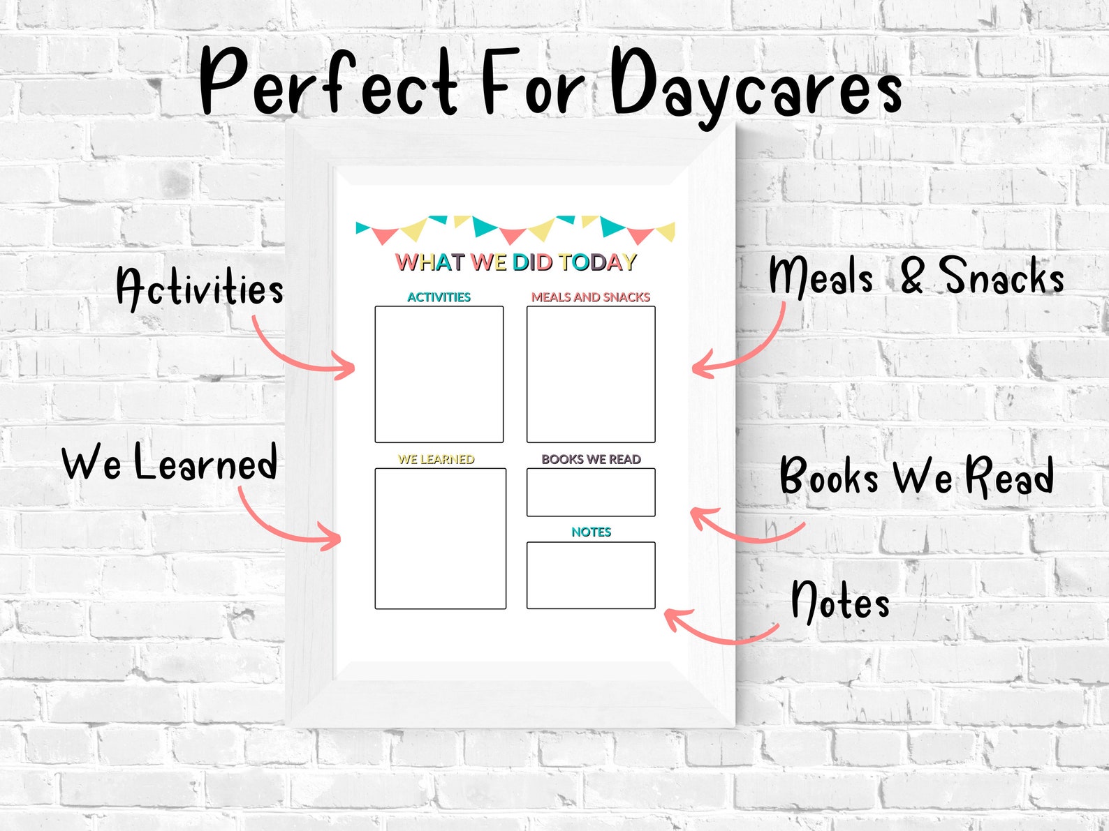 Daycare Newsletter Template | Parent Newsletter | Fillable PDF ...