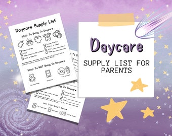 Sign In/ Sign Out Sheet Daycare Template Childcare Template - Etsy