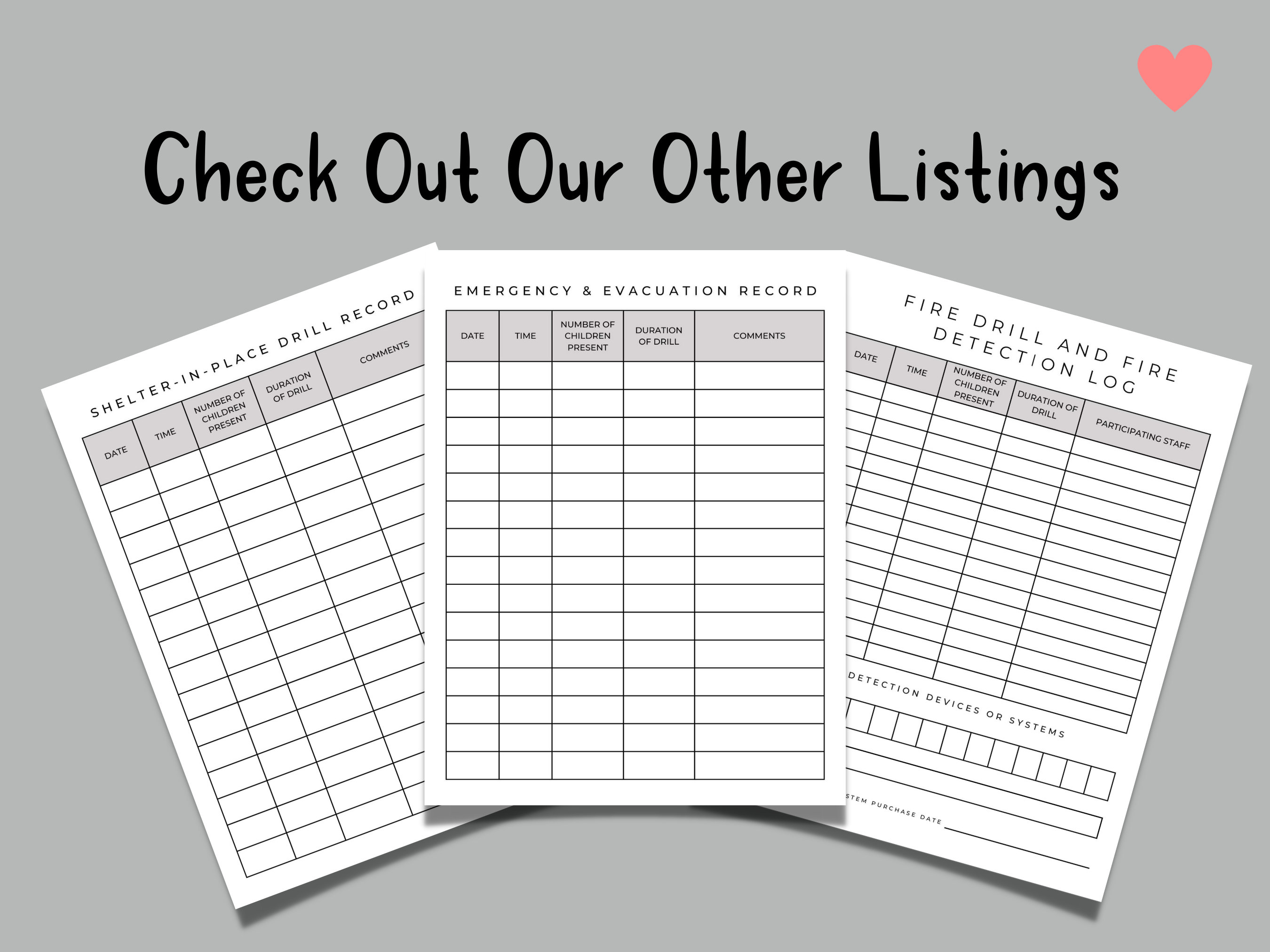 Fillable Grocery List for Daycare | Grocery List | Shopping List ...