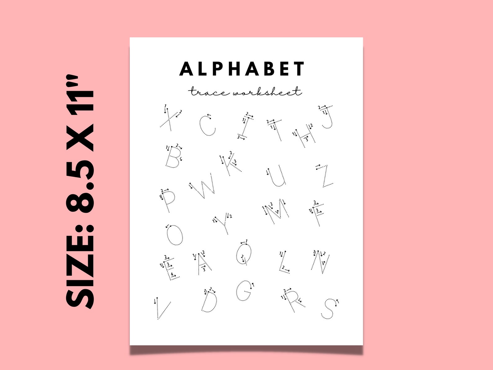 Uppercase Letter Activity Sheets for Preschoolers | Capital Letter ...