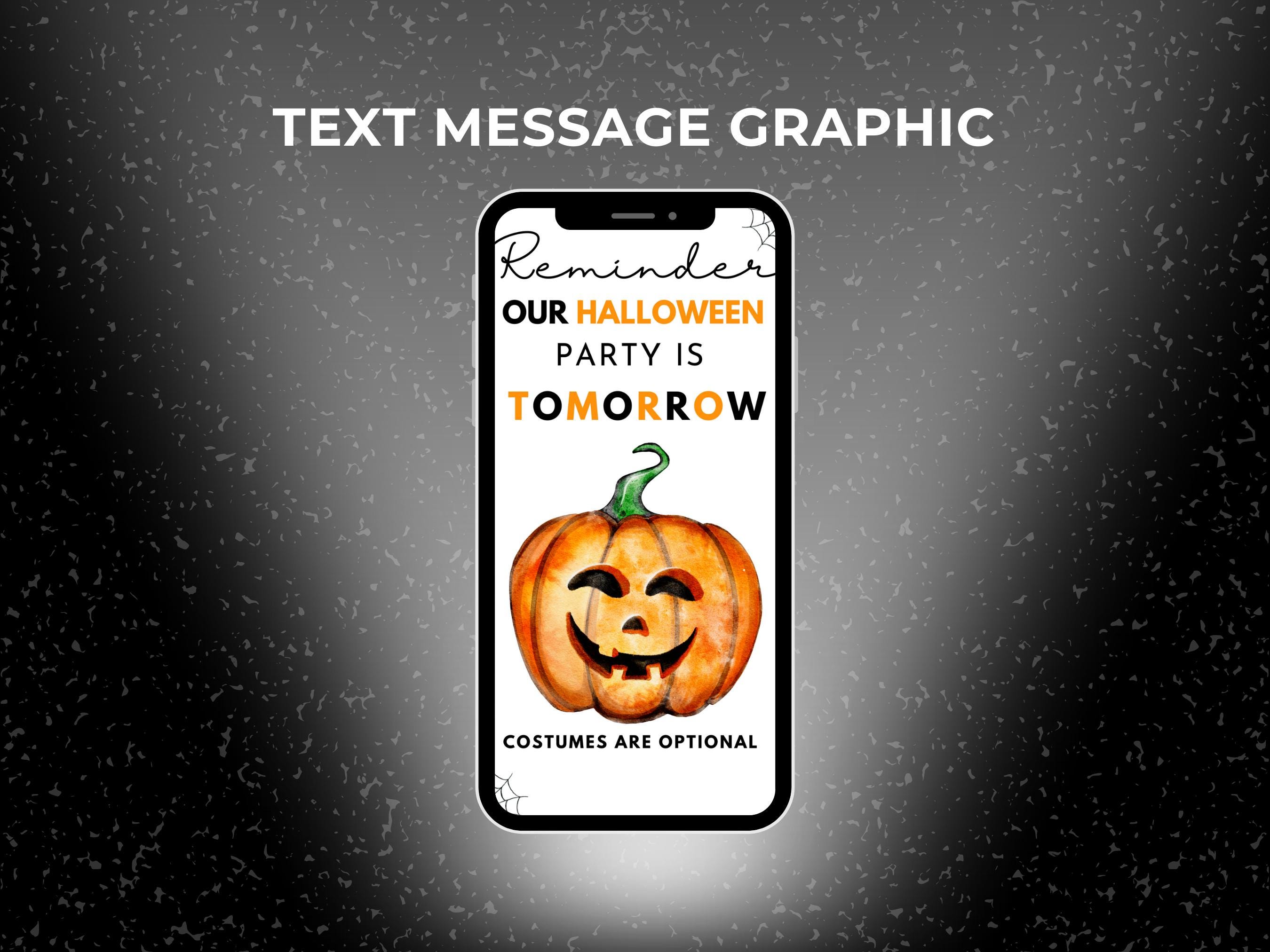 Daycare Halloween Party Notice Template for Home Daycare & Childcare ...