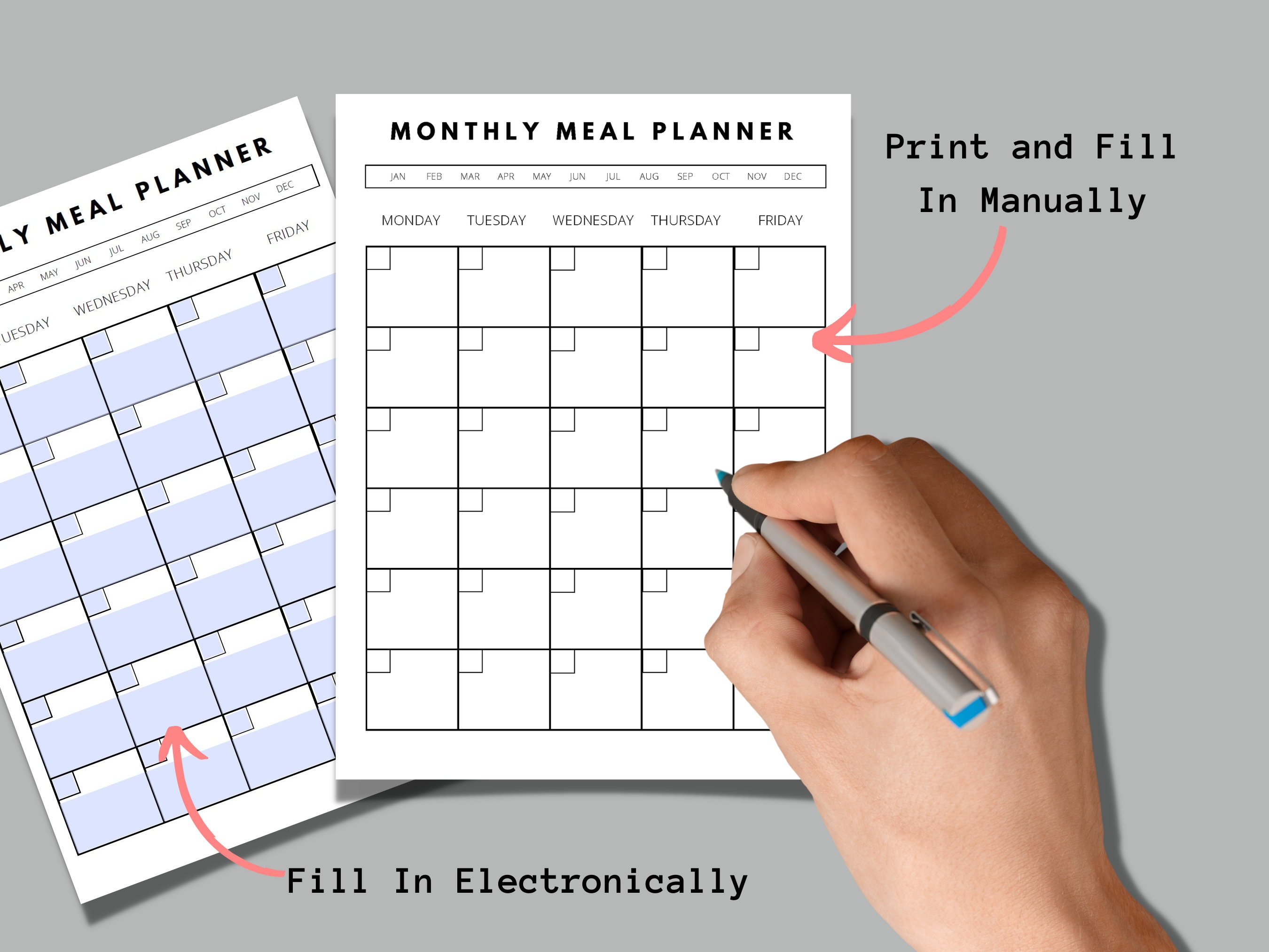 Daycare Monthly Meal Planner | Monthly Meal Plan for Daycares | Daycare ...