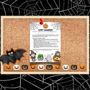Daycare Halloween Party Notice Template for Home Daycare & Childcare ...