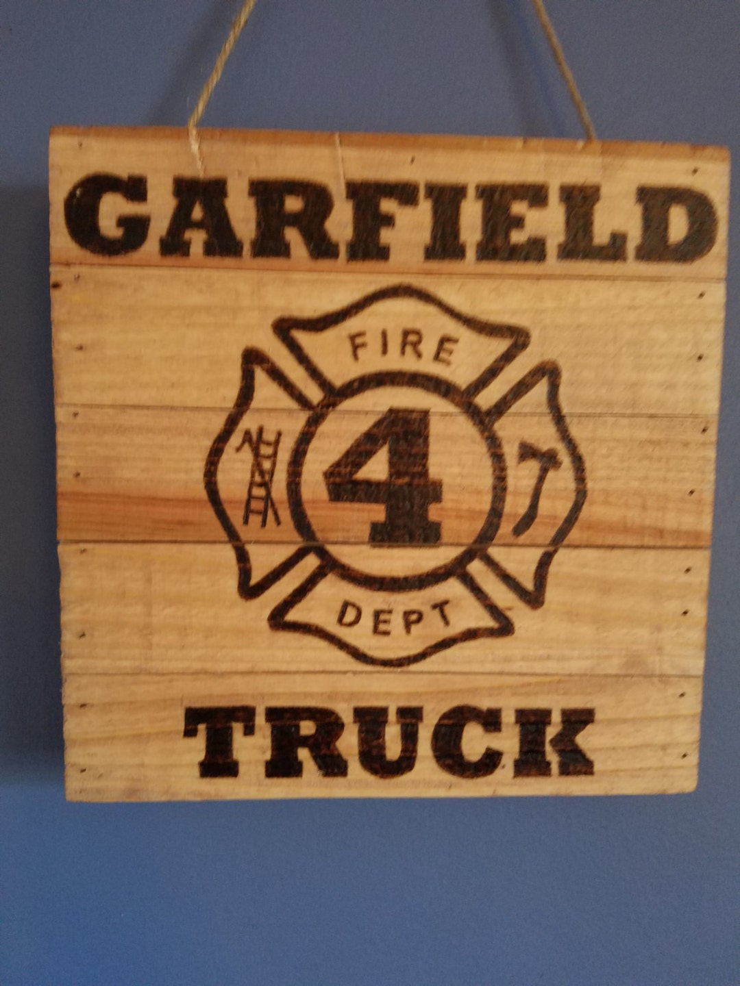 Fireman/firehouse Sign - Etsy