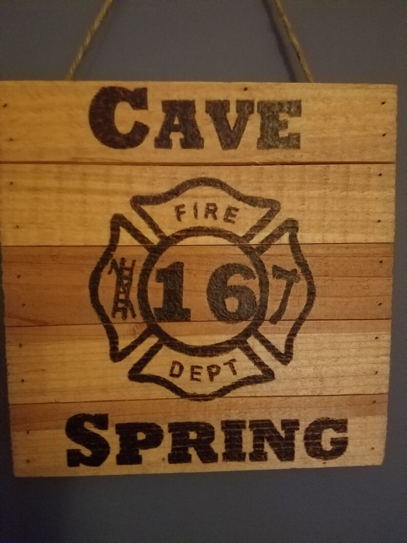 Fireman/firehouse Sign - Etsy