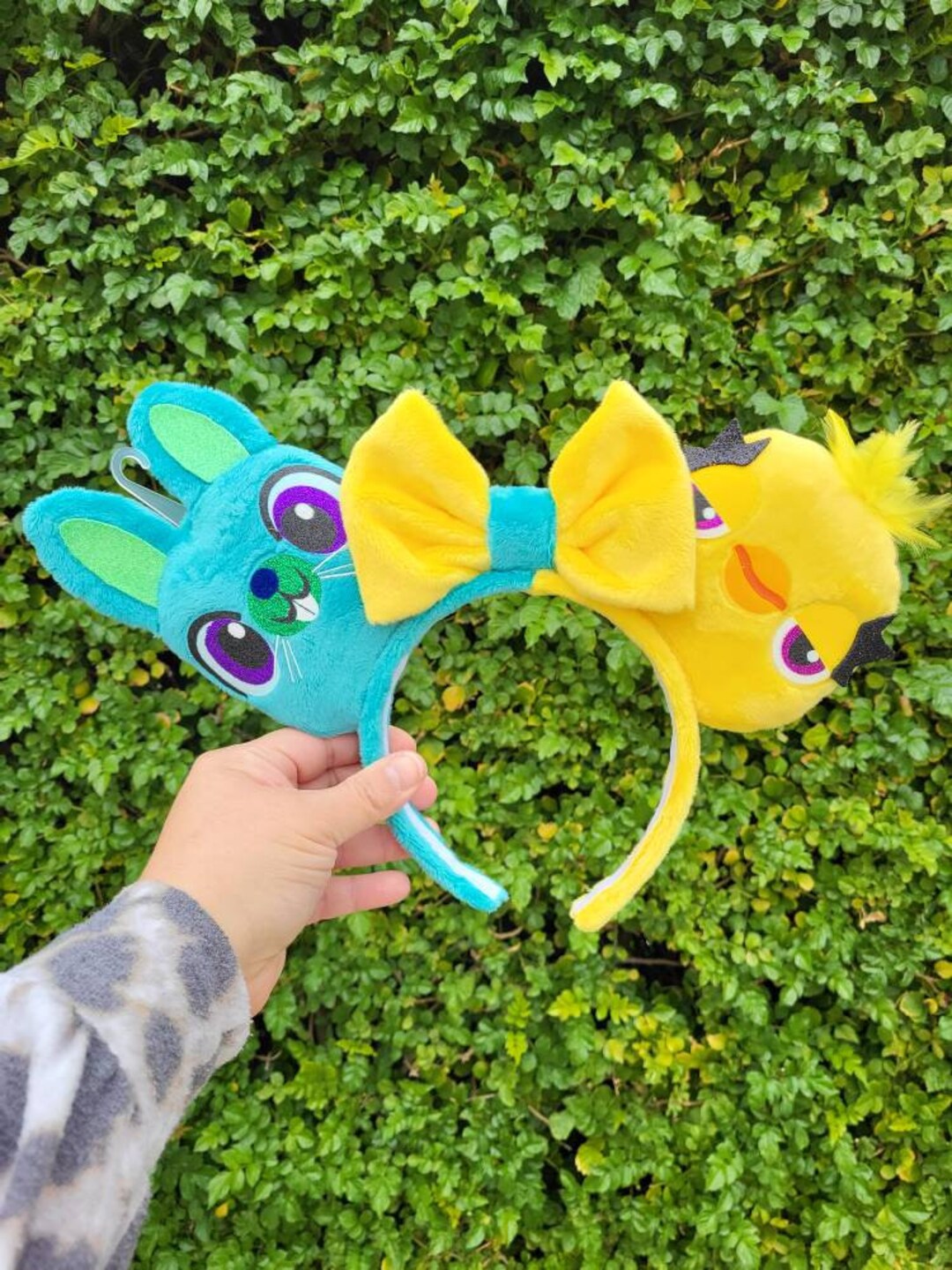 Bunny and Ducky Mouse Ears/toy Story Mouse Ears/pixar Mouse Ears/pixar ...