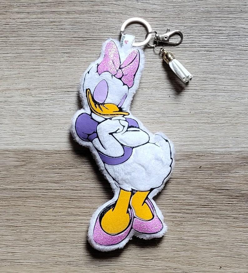 Daisy Duck In-love Keycharm/mickey Mouse Keychain/disney Purse Charm ...