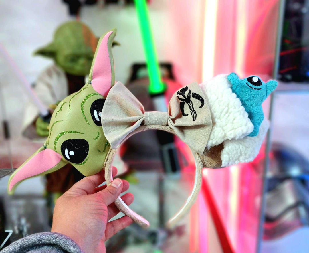 Grogu Ears/baby Yoda Headband/star Wars Accessory(ready to Ship) - Etsy