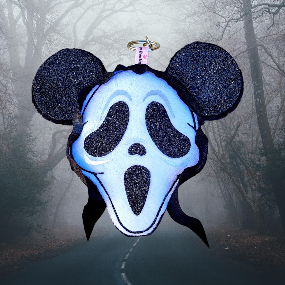 Ghostface Keycharm/ Scream Face Keycharm/mickey Mouse Keychain ...