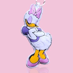 Daisy Duck In-love Keycharm/mickey Mouse Keychain/disney Purse Charm ...