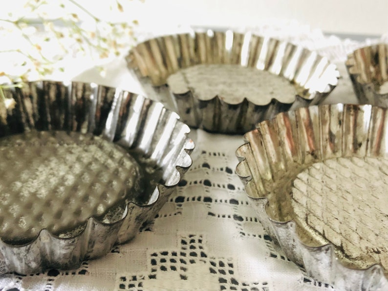 Vintage West Germany Tartlet Pastry Tins ,pastry Case, Baking Tins ...