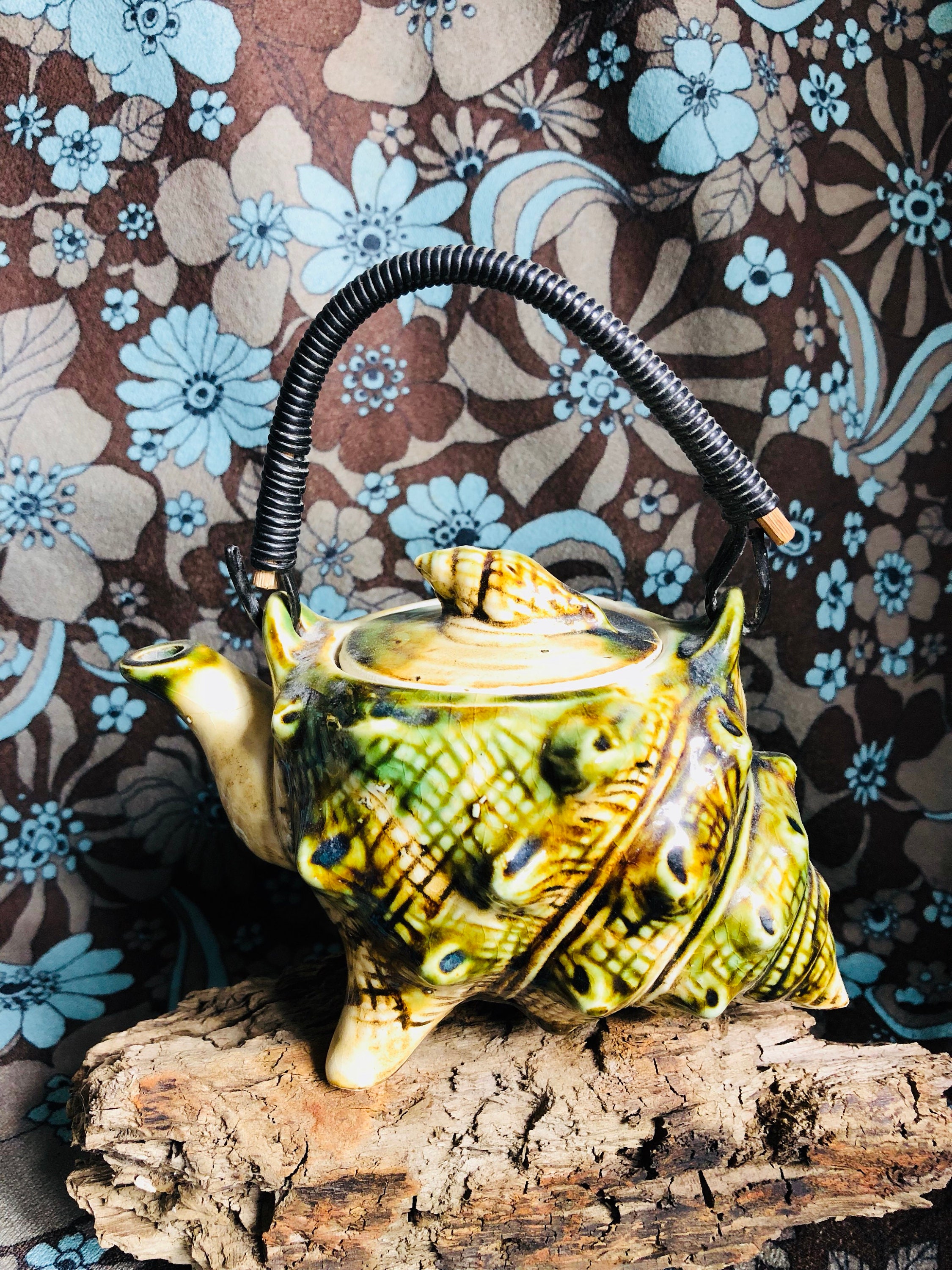 Vintage English Seashell Novelty Teapot. Collectible Teapot - Etsy