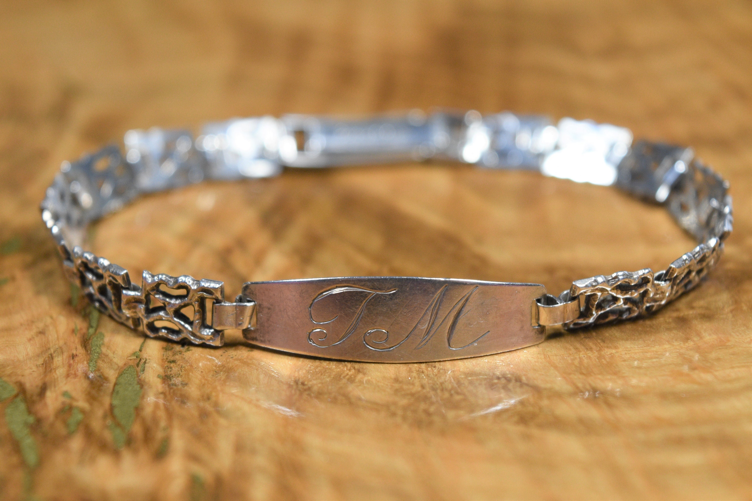 Id bracelets from the 70s store