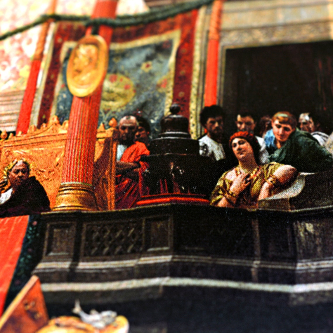 Pollice Verso Jean-leon Gerome Hand Stitched Pocket Square - Etsy