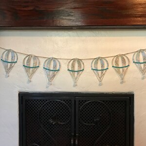Airplane Banner Hot Air Balloon Banner Adventure Theme | Etsy
