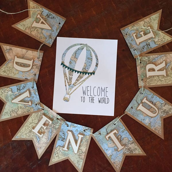 Baby Shower Sign Travel Theme - Etsy