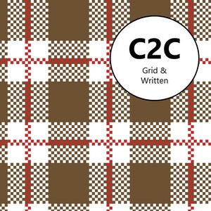 Gingham C2C Grid, Crochet Pattern, Written Instructions, C2C Afghan ...